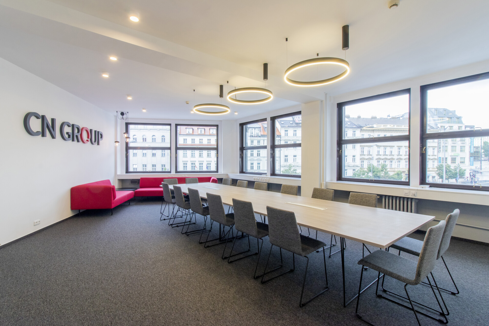 CN Group: celkové úpravy kanceláří - Tre-Go Project s.r.o.
